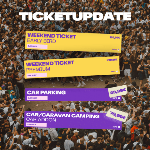 splash! 2025 | July 3–5, 2025 | Ferropolis, Germany